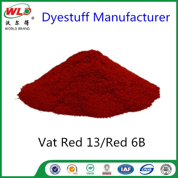 C.i.vat Red 13 Red 6b Vat Dye Manufacturer Rit Dye - Buy Rit Dye,Vat ...