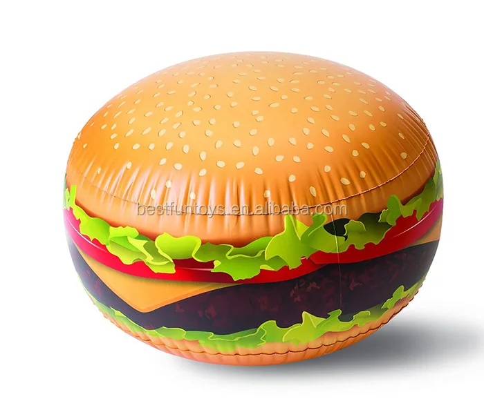 Promotional Custom Jumbo Pvc Inflatable Cheeseburger Giant Plastic ...