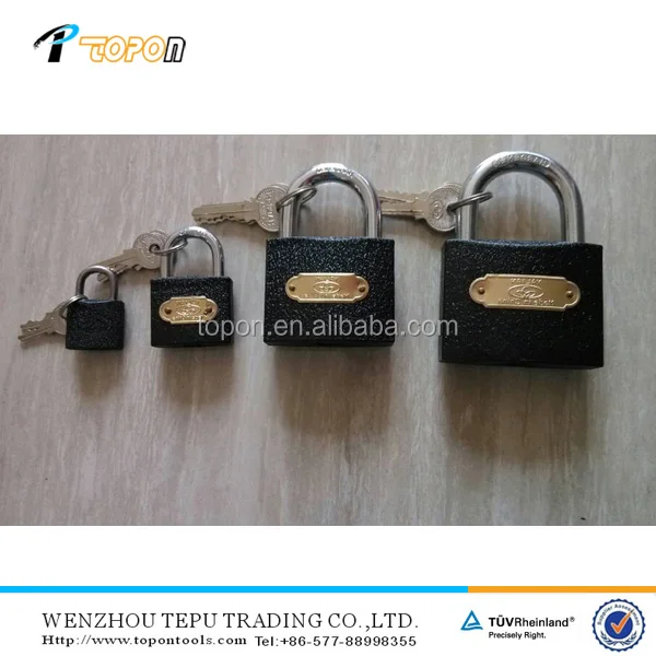 Thick Type Grey Iron Padlock - Buy Padlock,Grey Iron Padlock,Padlock ...