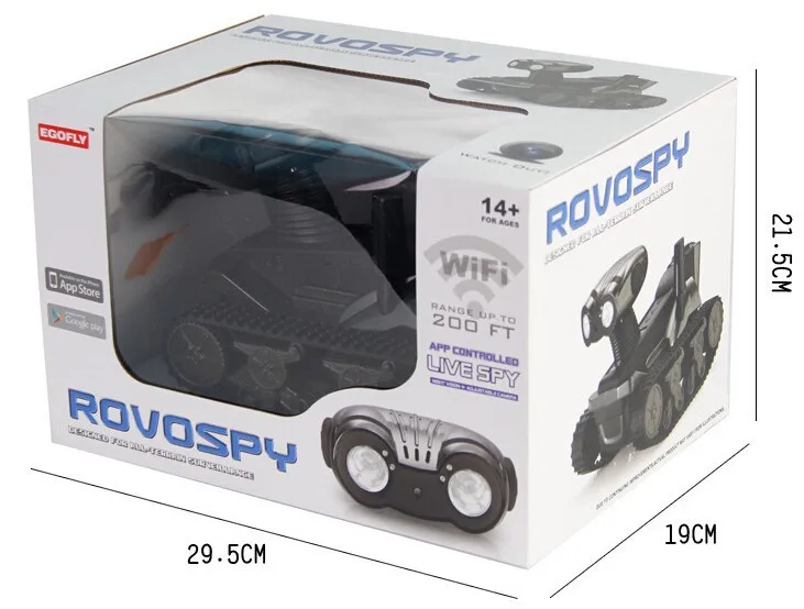 Spy Robot Lt-728 Wifi Control Rc Tank With Camera I-spy Tank Iphone ...
