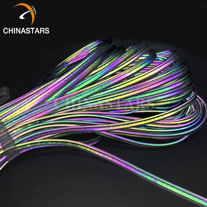 Chinastars High Quality Light Rainbow Reflective Fabric