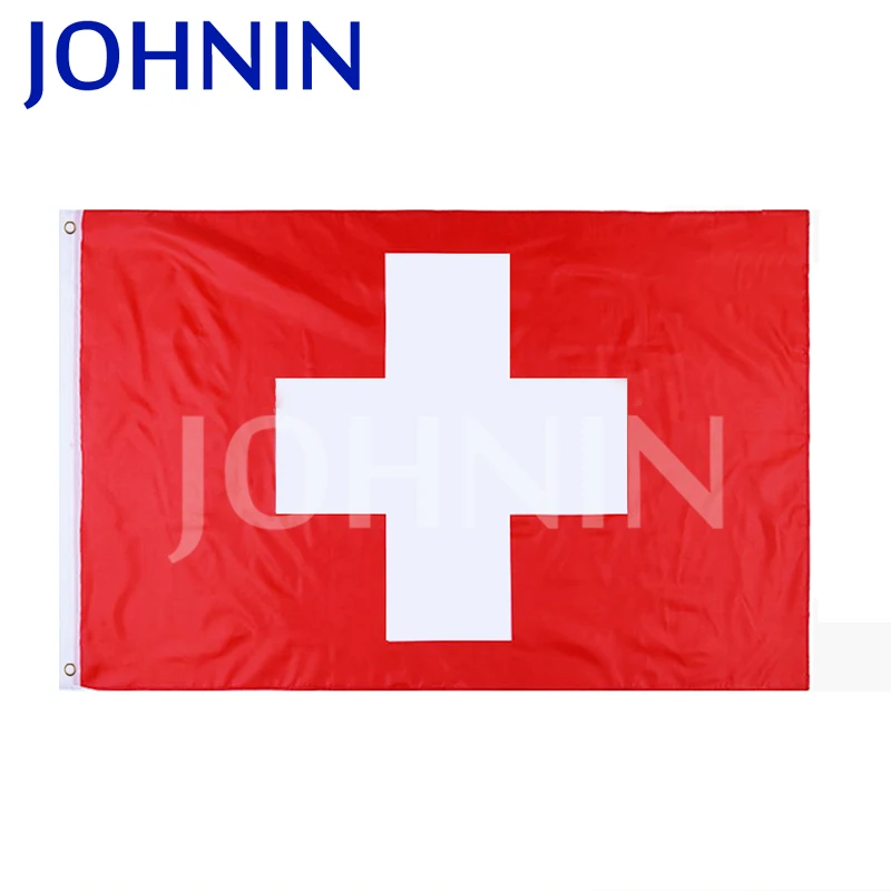 Custom Logo Printed Large All World Country Switzerland National Flags