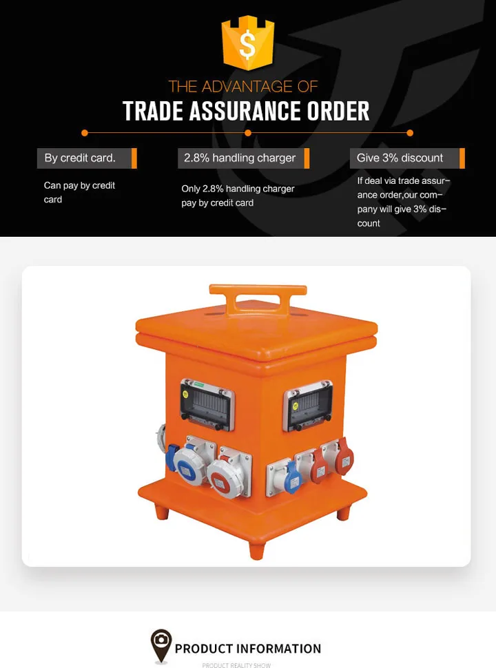 IP67 Waterproof Outdoor Electrical Box for Industrial Power ...