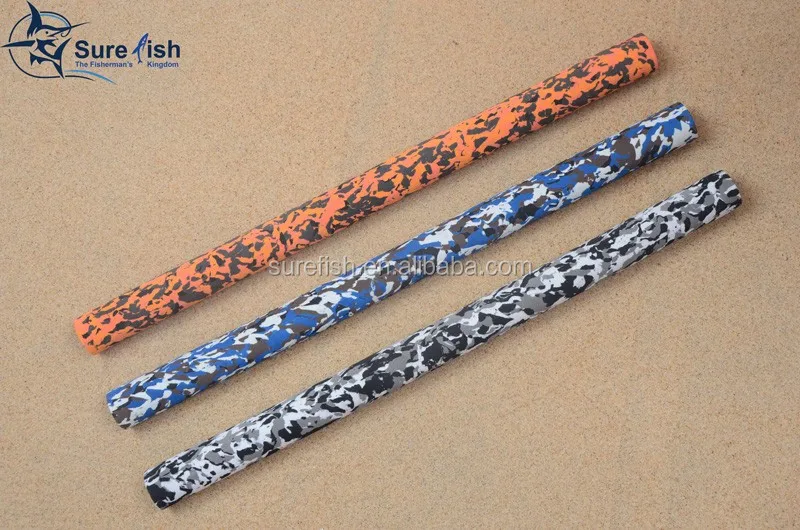 Free Shipping Camouflage Color Eva Foam Fishing Rod Handle - Buy ...