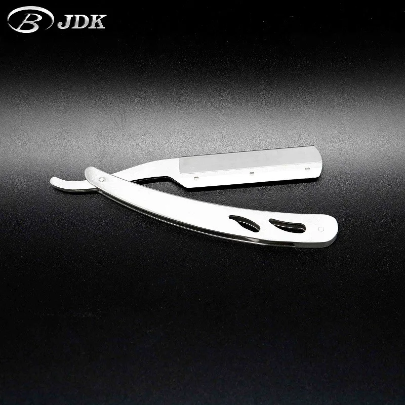 JDK Stainless Steel Cut Throat Razor - Perfect for Barbers