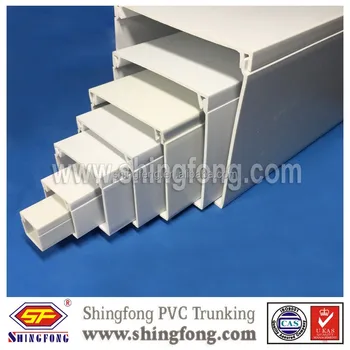 Upvc /pvc Electrical Channel For Cable Trunking 100x100mm - Buy Pvc ...