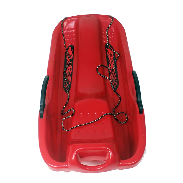 Hot Sale Downhill Mini Plastic Adult Kids Toboggan Winter Snow Skis ...