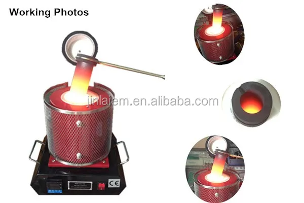 Portable Induction Heating Machine for Gold & Silver Melting
