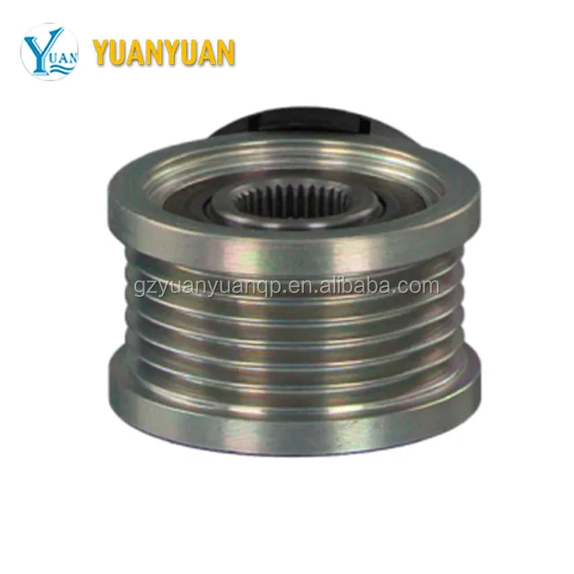 55567951 交流发电机滑轮 Freewheel 离合器用于雪佛兰 Aveo 2011 T300 2011-2018 OPEL 菲亚特 ...