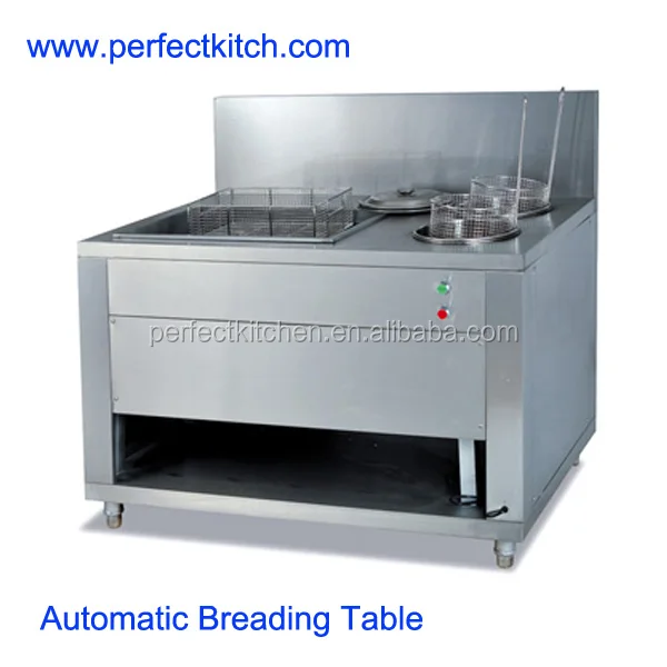 Stainless Steel Manual Breading Table /kfc Working Table - Buy Breading ...