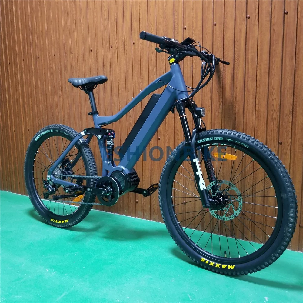 Bafang Mid Motor E Bike - Full Suspension & Fat Tire