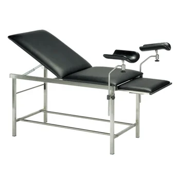 Stainless Steel Portable Gynecological Exam Table In Hospital Clinic ...