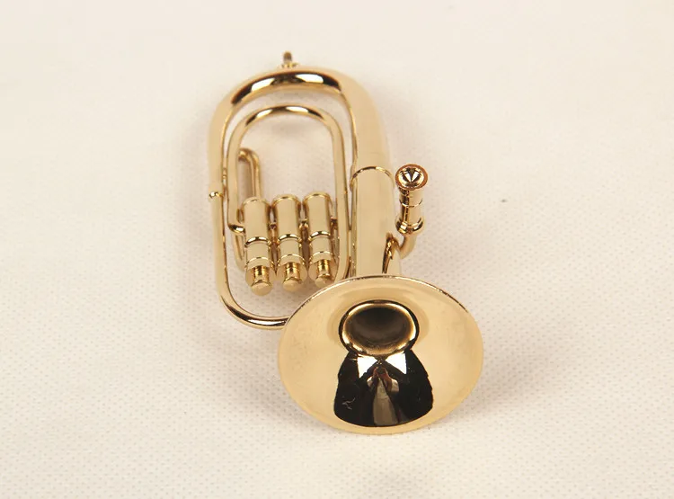 2019 New Home Decoration Music Gift,Miniature Brass Wind Instruments ...
