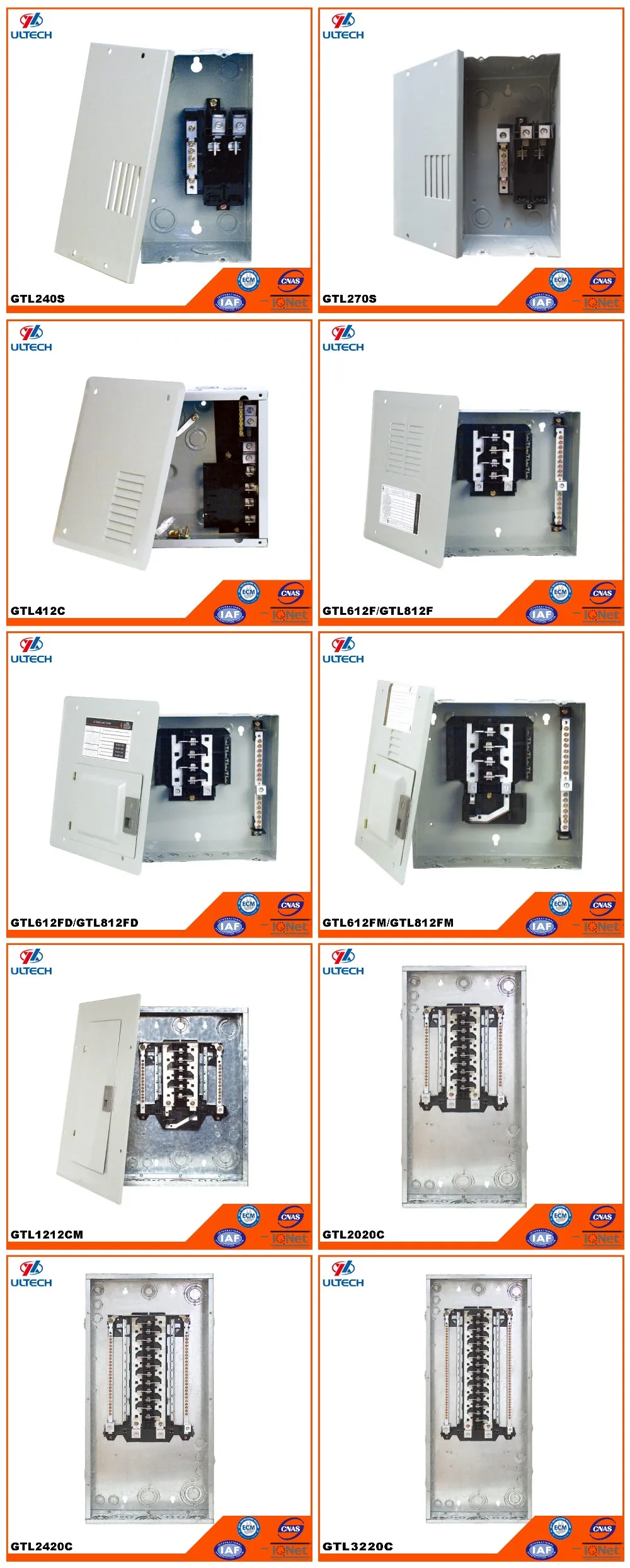Gt Type Metal Electrical Control Load Center - Buy Load Center ...