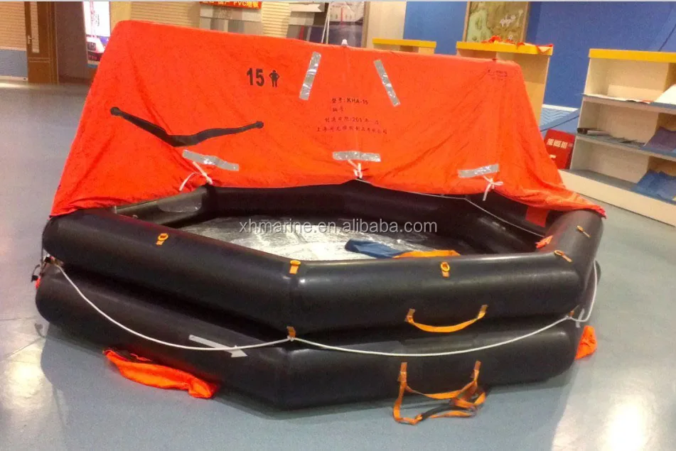 SOLAS Self-Righting Life Raft for 35 Persons - Marine Safety
