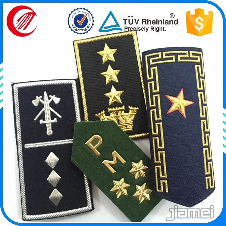 Military Epaulet / Factory Price Military Epaulette / Shoulder Badges ...