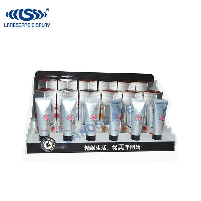 Cardboard Tabletop Hand Cream Display Rack/paper Countertop Hand Cream ...