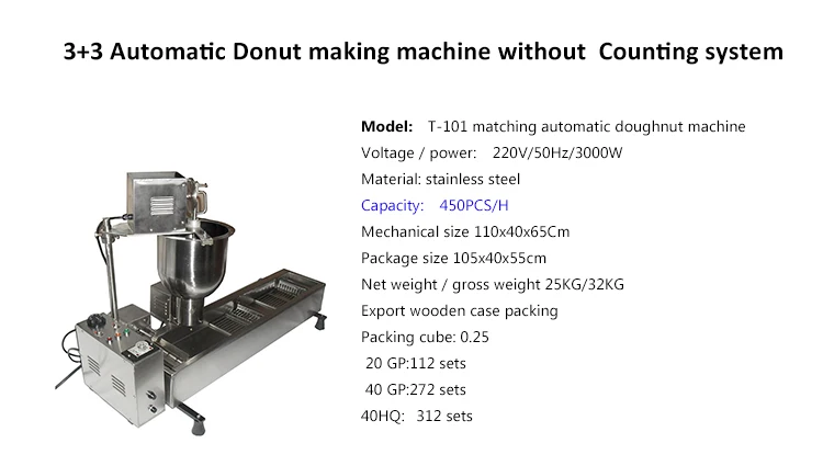 High Quality Commercial Snack Mini Doughnut Making Machine