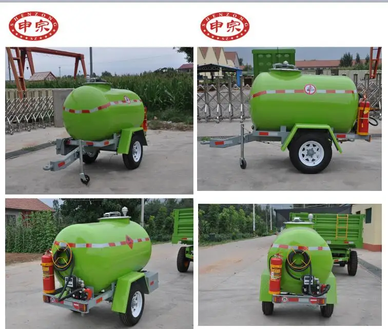 Small 2000 Liter Diesel Fuel Oil Tanker Semi Trailer - Buy Fuel Tanker ...