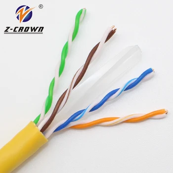 Full Copper Utp 4pairs 23awg Lan Cable Cat6 - Buy Cat 6 Cable,Cat6 Utp ...