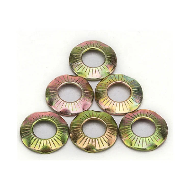 High Quality Carbon Steel Six-jaw Grounding Washer Bridge Claw Pattern ...