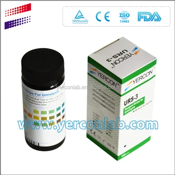 Urine Strips Urs-3 Visually Read Test Strip - Buy Visual Urine Strips ...