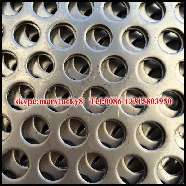 Hole Punch Plate/stainless Steel Punch Plate/round Hole Steel Plate ...
