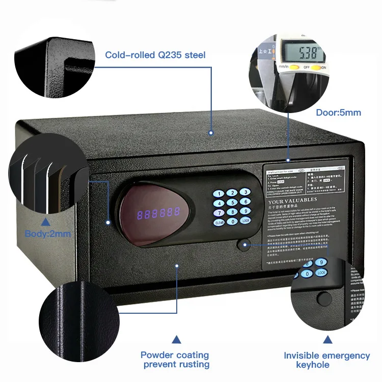 Hotel Room Good Looking Storage Electronic Digital Lock Safe Box - Buy ...