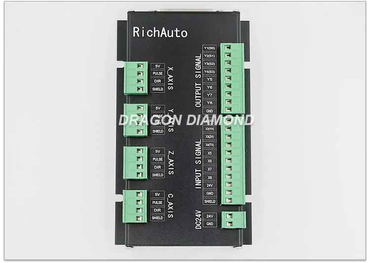 Advanced Cnc Router Original Richauto A15e Multi-spindle Cnc Dsp Controller A15s 3axis Offline ...