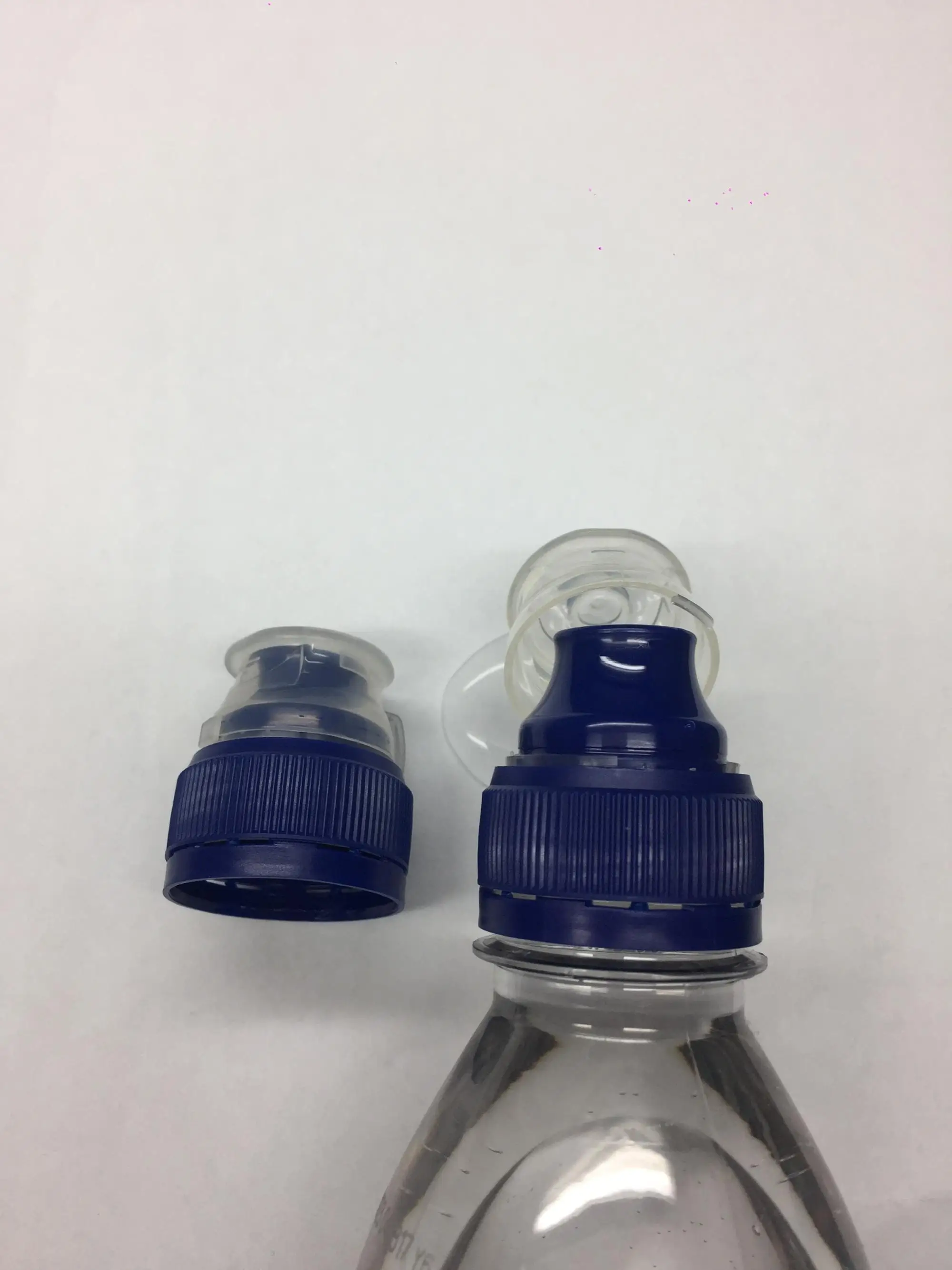 Anti-theft Drink Water Safety Plastic Cap 28/410 Plastic Flip Top Cap ...