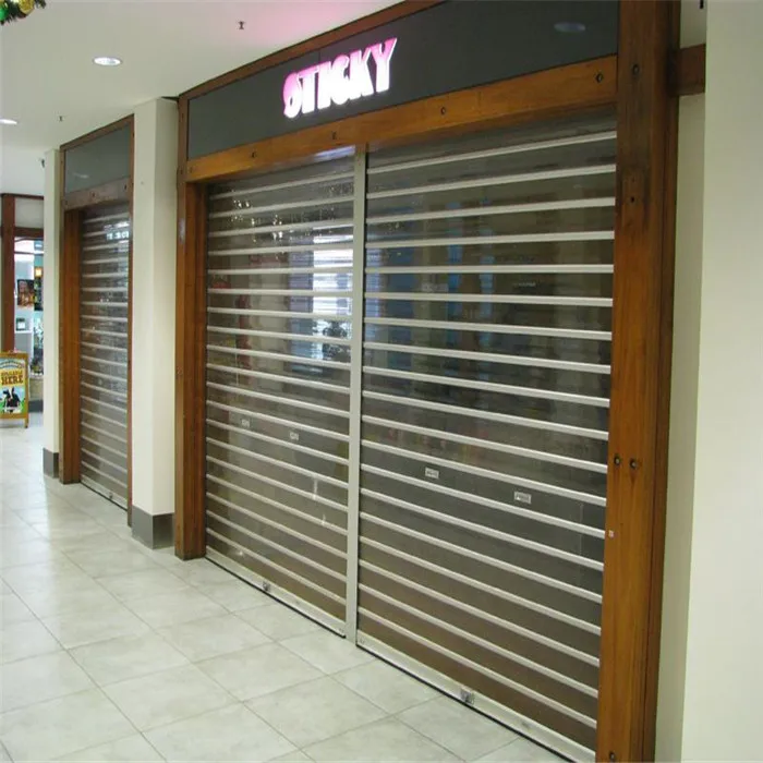 Bulletproof Polycarbonate Roller Shutter Door/transparent Security ...