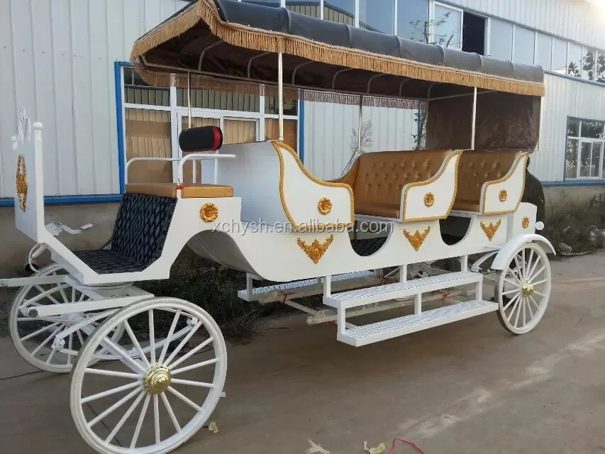 Alibaba Trading Company Carriage Wheels/three Rows Horse Cart Wagon For ...