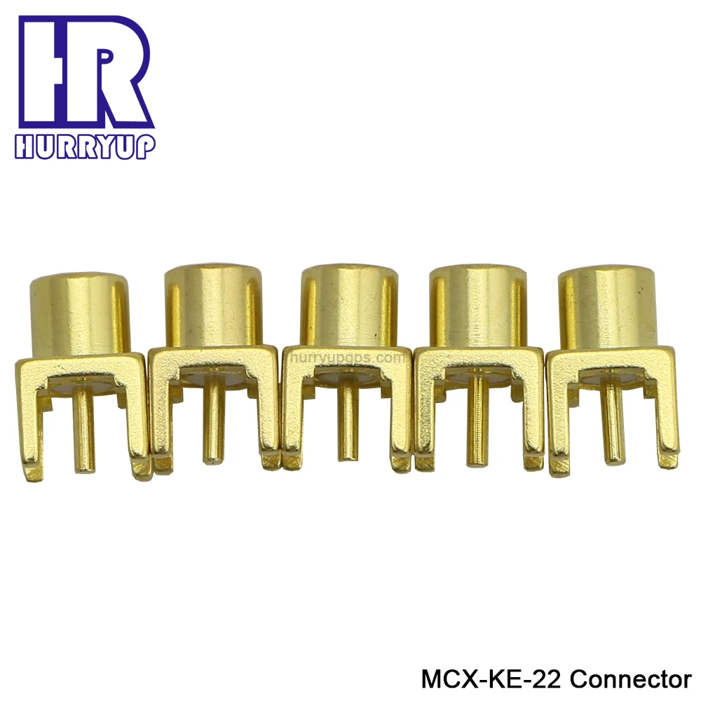 Pcb Edge Mount Female Mcx Connector For Gsm Antenna - Buy Mcx Connector ...