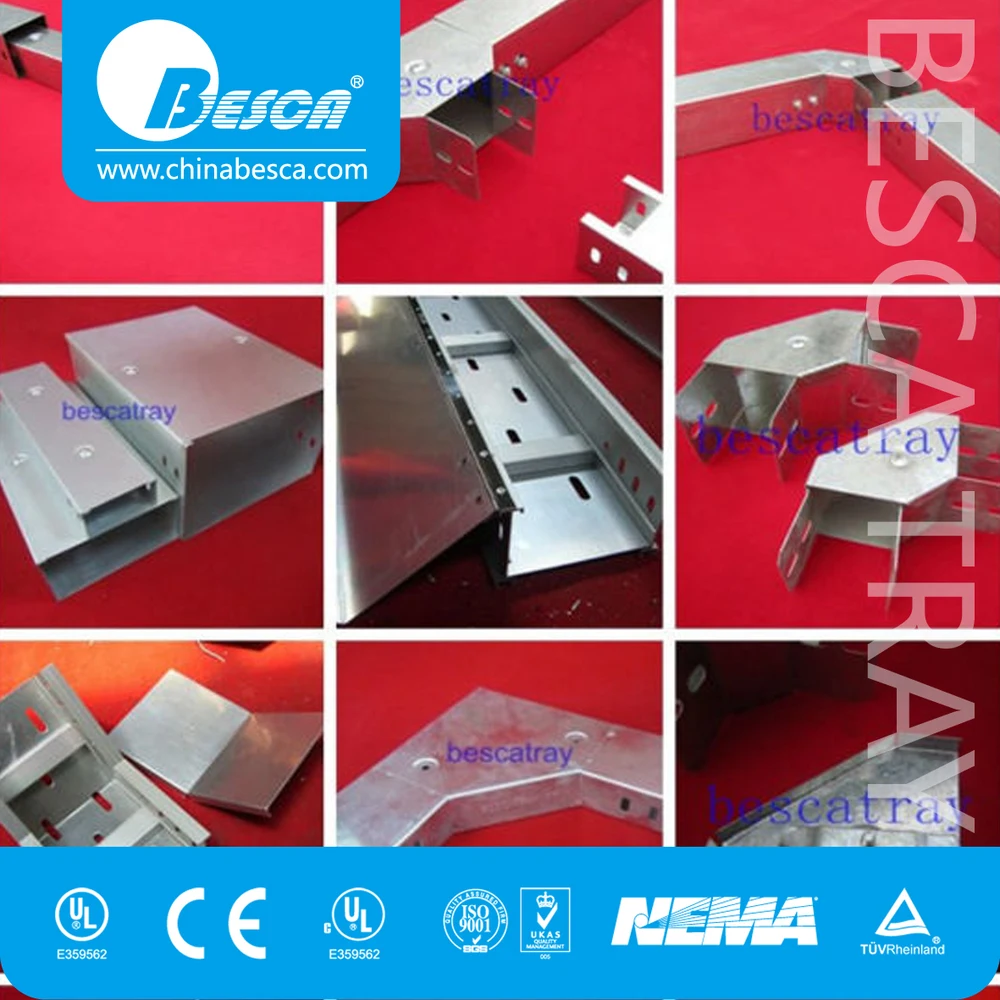 Galvanized Electric Cable Trunking / Cable Duct/ Wireway / Cable ...
