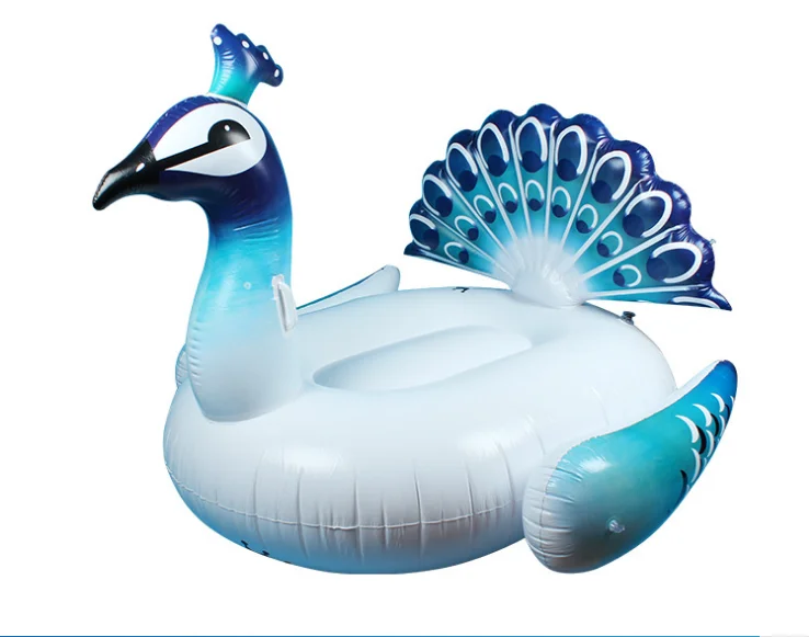 PVC Inflatable Peacock Floating Pool Float - Fun & Safe
