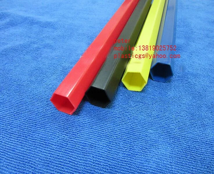 Good Chemical Performance Plastic Hexagon Abs Tube Six Sides - Buy ...