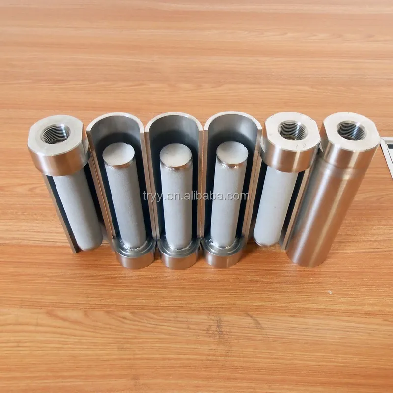 Custom Heated Probe Sus Filter Stainless Steel Powder Sintering Filter ...