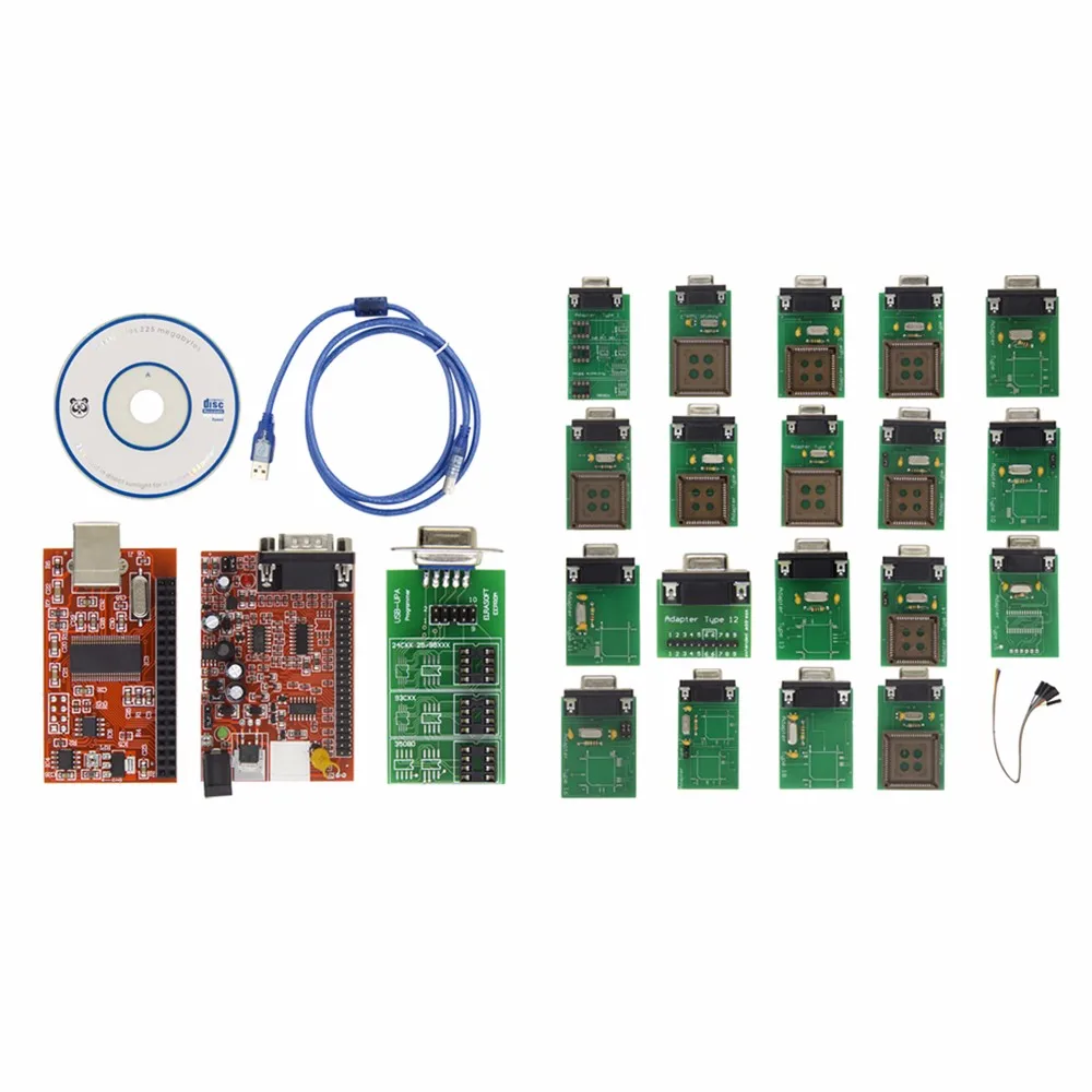 V1.3 Upa Usb Universal Eeprom Programmer With Full 19 Adapters - Buy ...