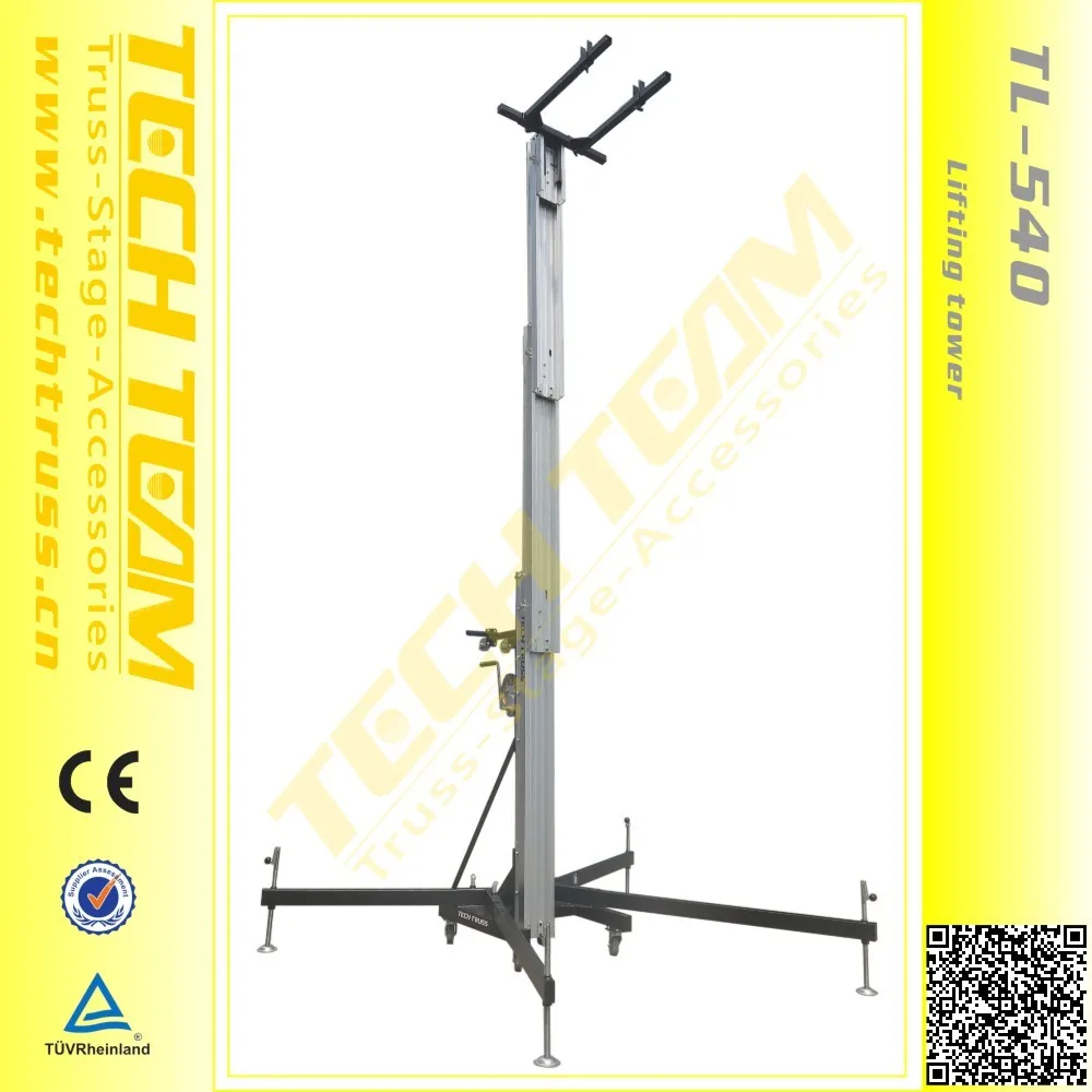 MT-650S Telescopic Line Array Speaker Truss Stand - Sound System Support