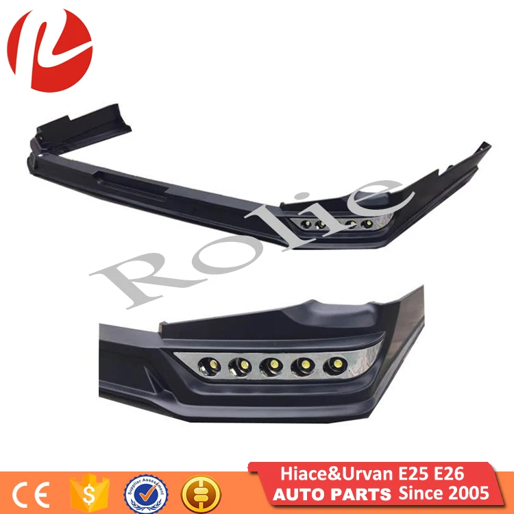 Hiace Mini Bus Van Wide Body 1880 - LED Front Bumper Lip