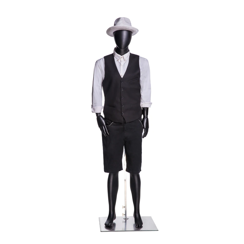 HM01-G Full Body Male Mannequins - Flexible and Adjustable
