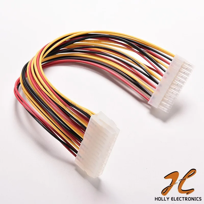 ATX 24 Pin Male to Female Power Supply Extension Cable for Computer ...