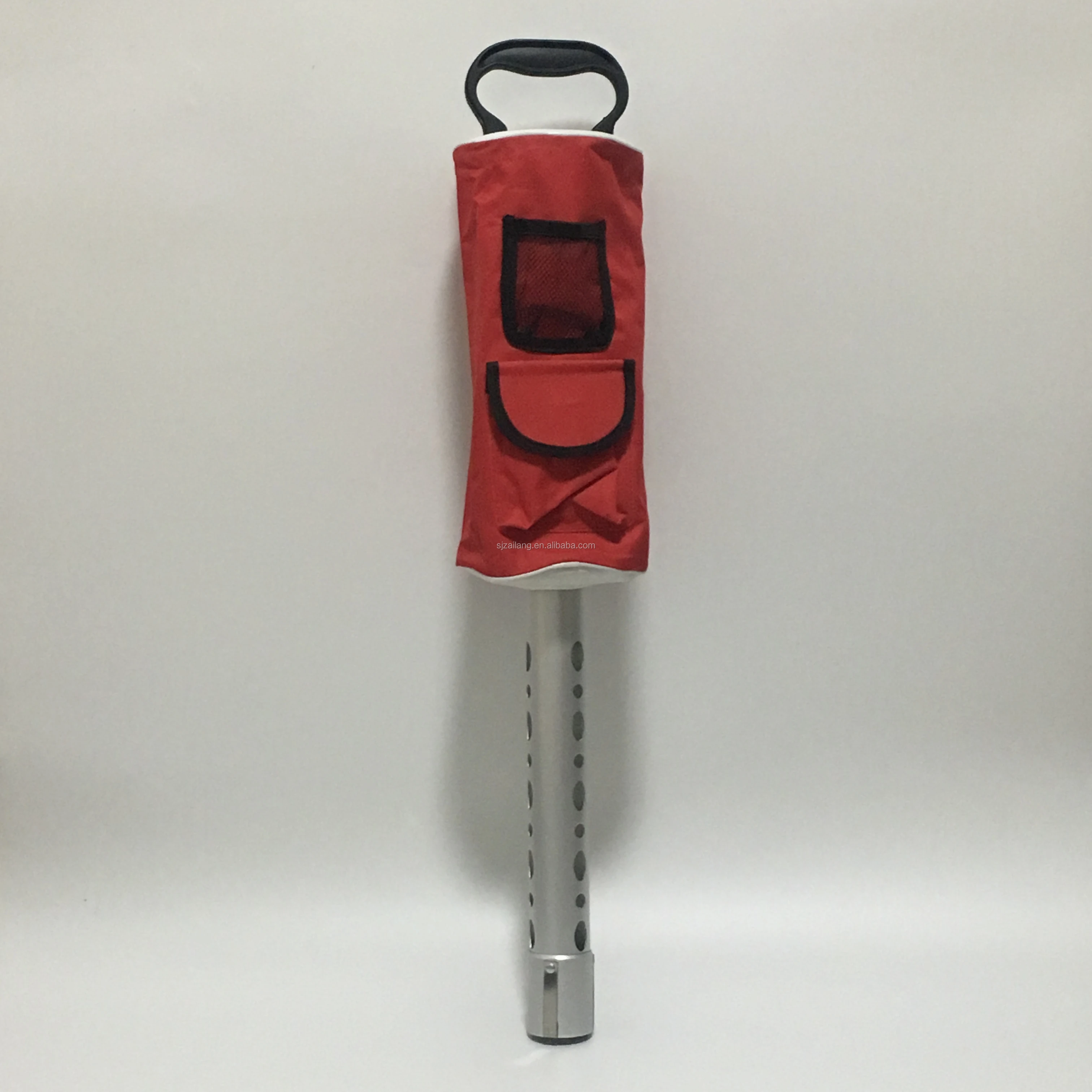 Deluxe Golf Ball Shag Bag with Aluminum Handle and Frame