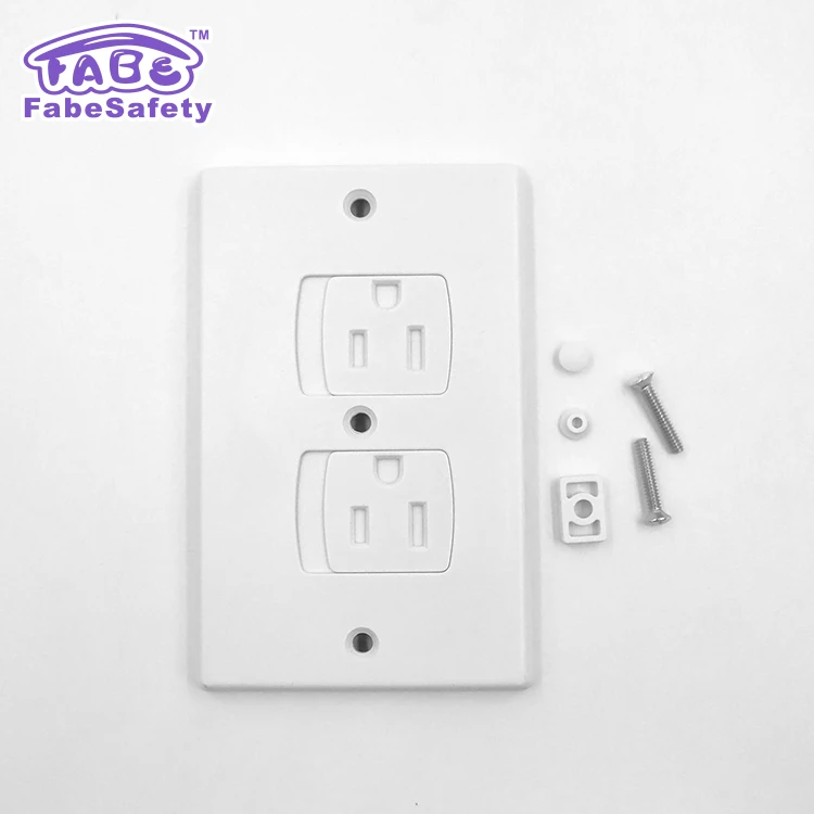 Electric Outlet Covers Baby Safety,Wall Socket Plugs Self Closing Plate ...