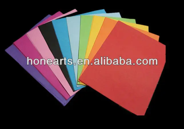 Hard Color Paper Sheet - 500 A4 Sheets for Craft & Printing