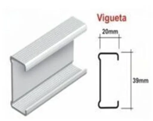Metal Profile Channel for PVC Ceiling Structure System