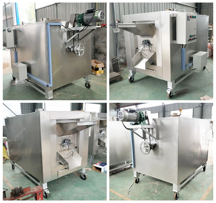 Automatic Malt Almond Sesame Grain Toasting Machine