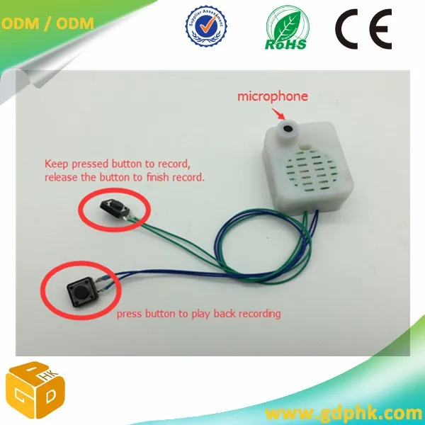 Motion Sensor Audio Player Touch Activated Sound Module For Baby Toys ...