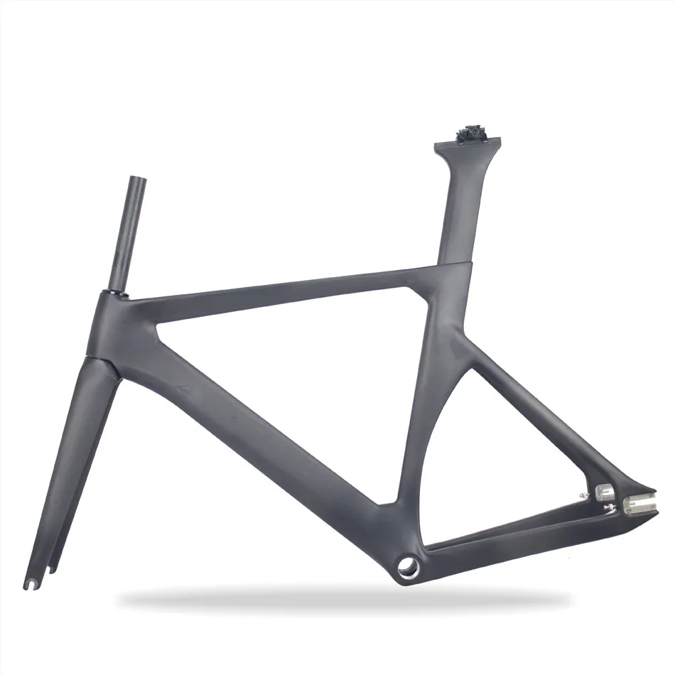 High Modulus Toray T700 Carbon Fiber Fixed Gear Bike Track Bike Frame ...