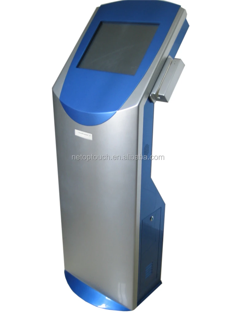 Standalone Swipe Kiosk For Ic/id/magnetic Card Service Equipment ...